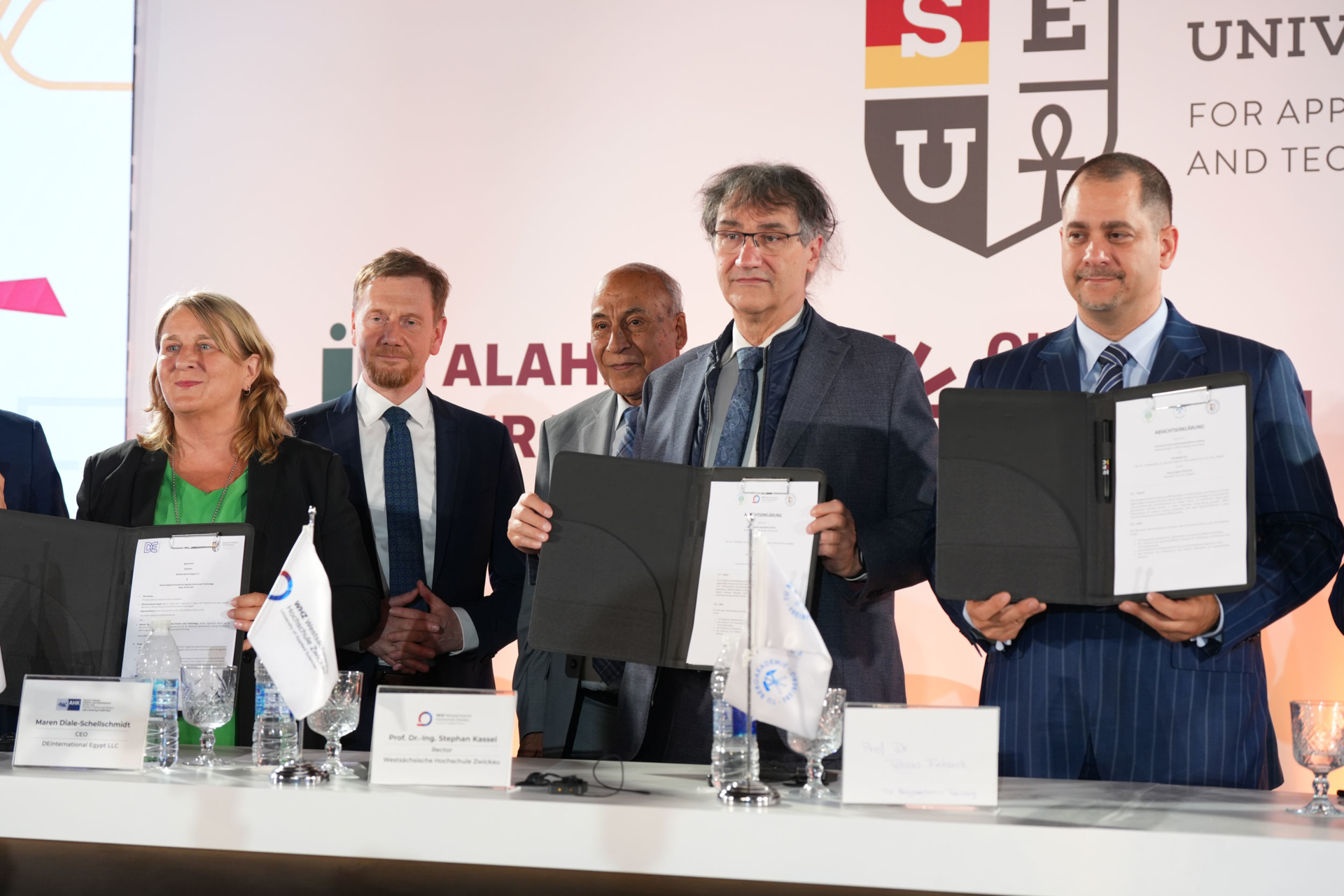 AHK Egypt Celebrates Landmark Partnership with Saxony Egypt University